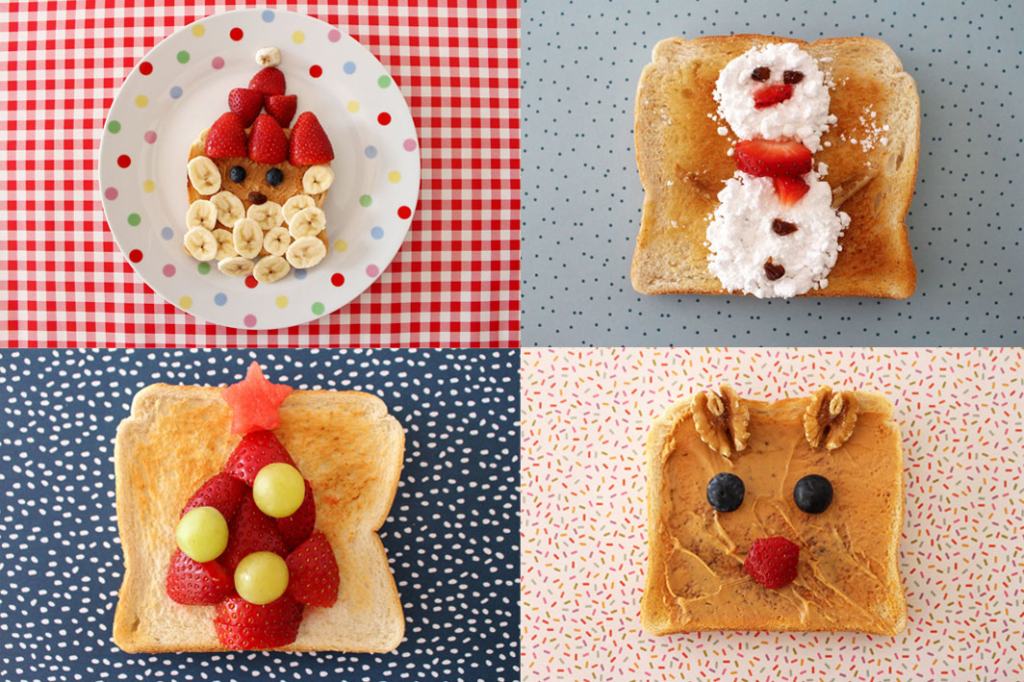 Christmas Toast Art For Kids • CHILD Magazines