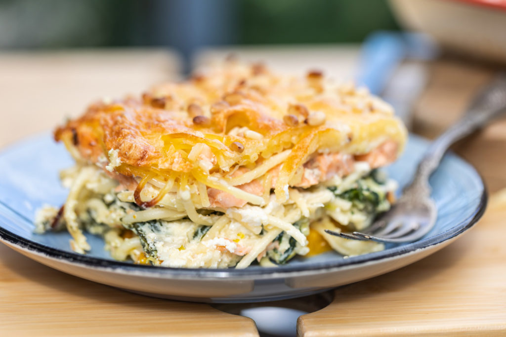 Recipe: Salmon Lasagne • CHILD Magazines